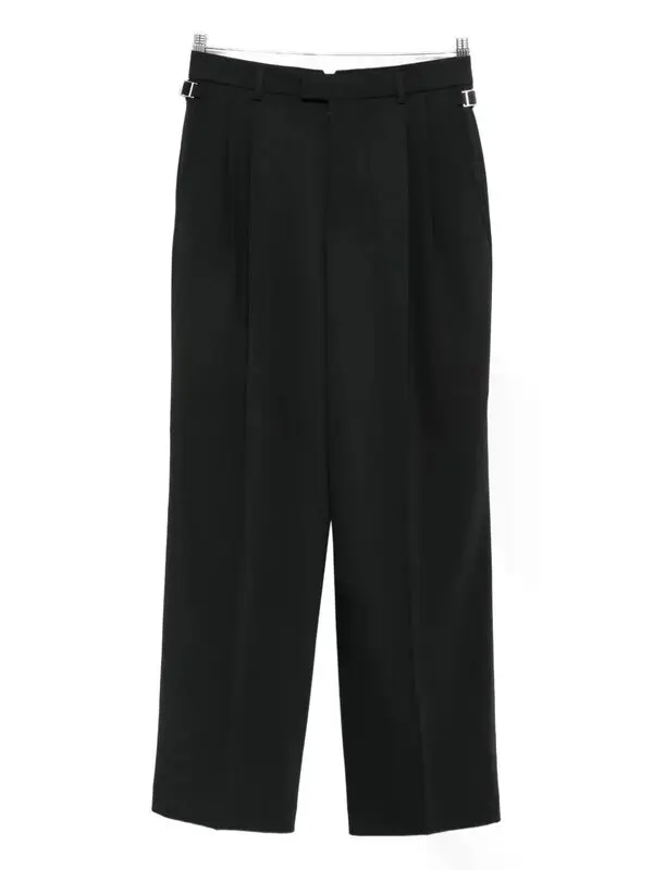AMI Paris Pleated Trousers - Grey