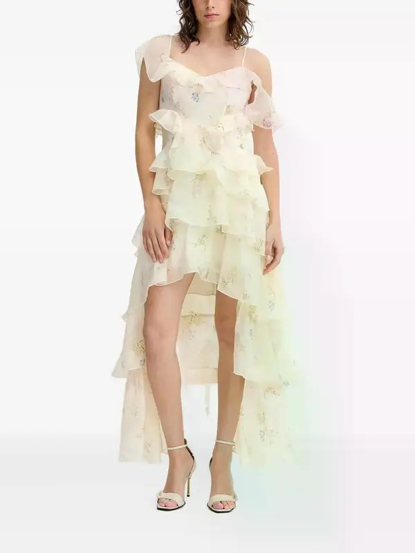 ALLSAINTS Floral-print Ruffled Dress