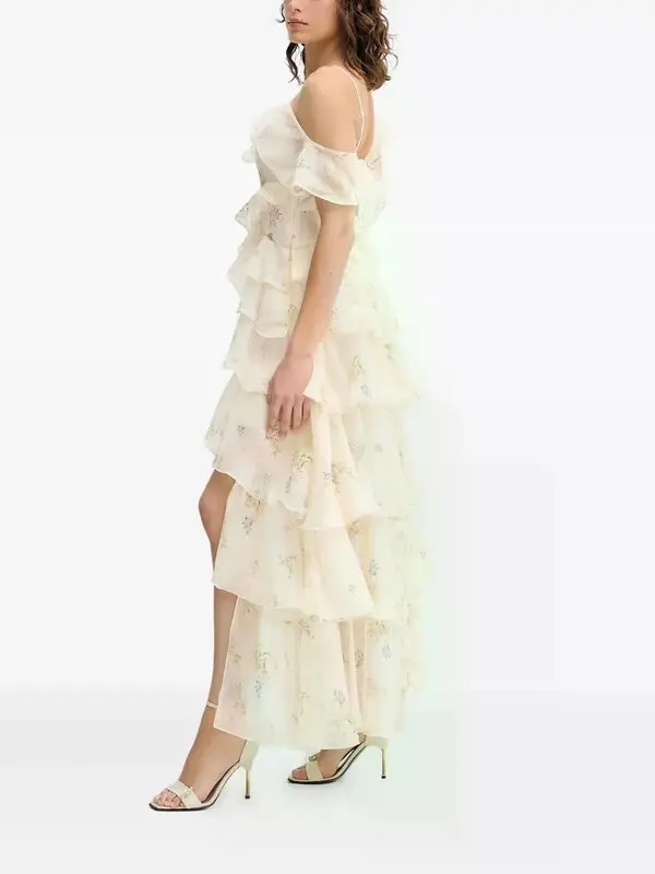 ALLSAINTS Floral-print Ruffled Dress