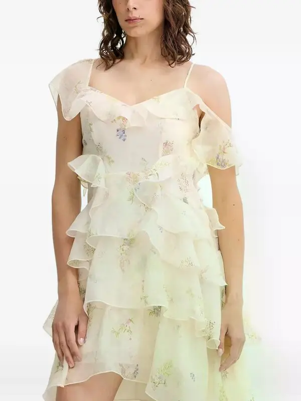 ALLSAINTS Floral-print Ruffled Dress