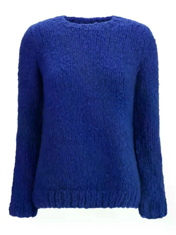Gabriela Hearst Textured Crew-neck Sweater