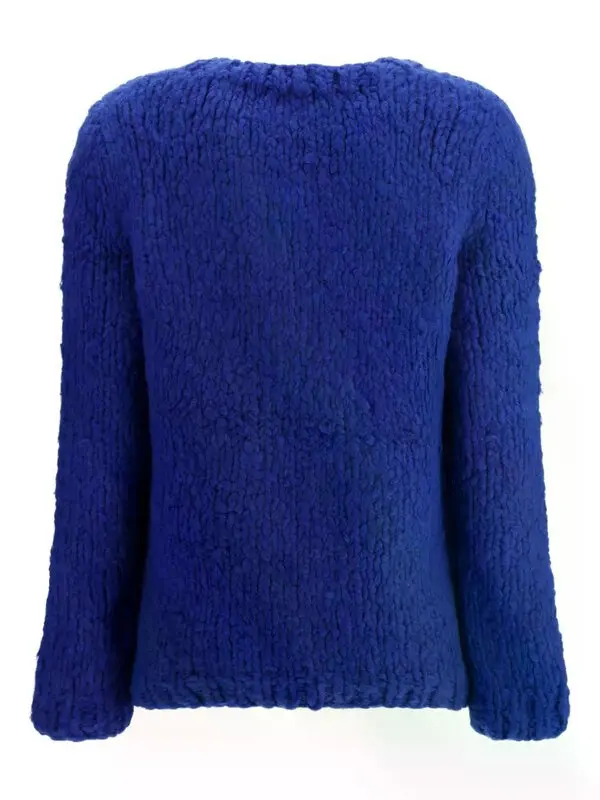 Gabriela Hearst Textured Crew-neck Sweater