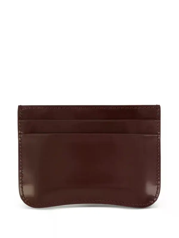 AMI Paris Paris Paris Heart Logo Leather Cardholder