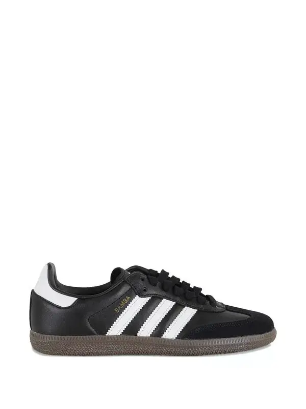 Adidas Samba Og Leather Sneakers - Black