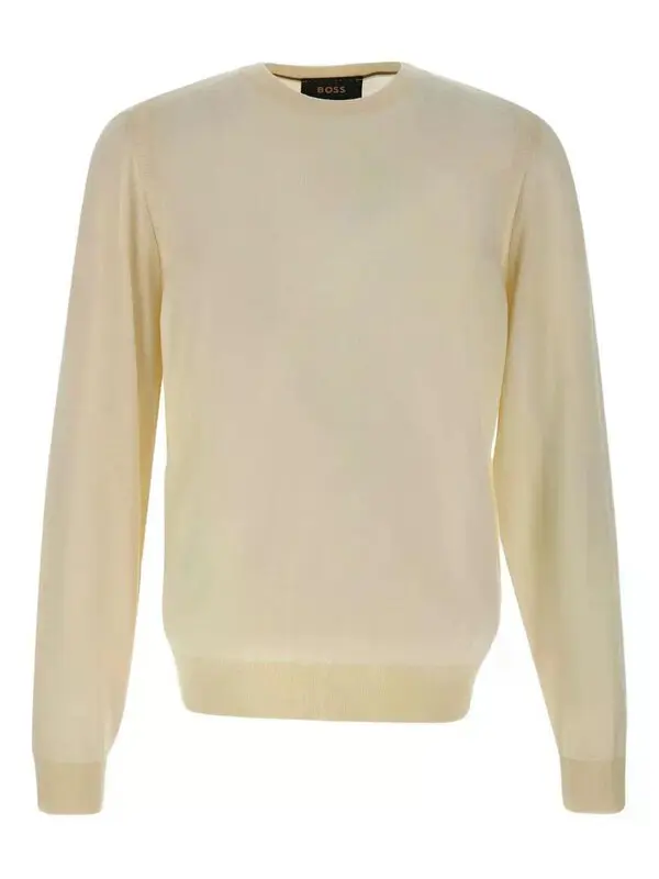 BOSS Crew-neck Ribbed Sweater