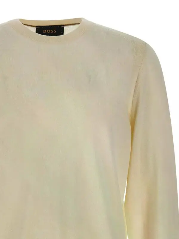 BOSS Crew-neck Ribbed Sweater