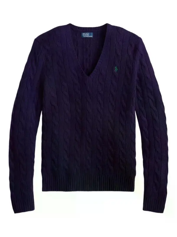 Polo Ralph Lauren Cable-knit V-neck Sweater