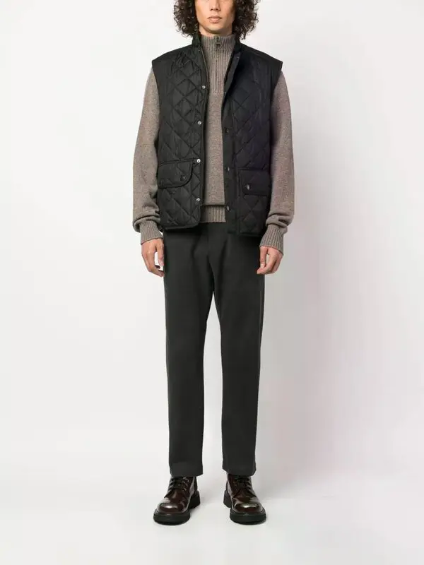 Barbour Half-zip Wool Jumper