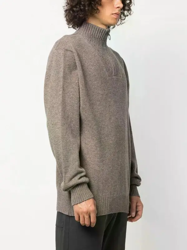 Barbour Half-zip Wool Jumper