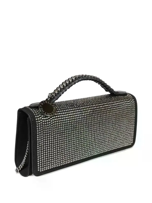 Stella McCartney Crystal-embellished Chain-handle Clutch