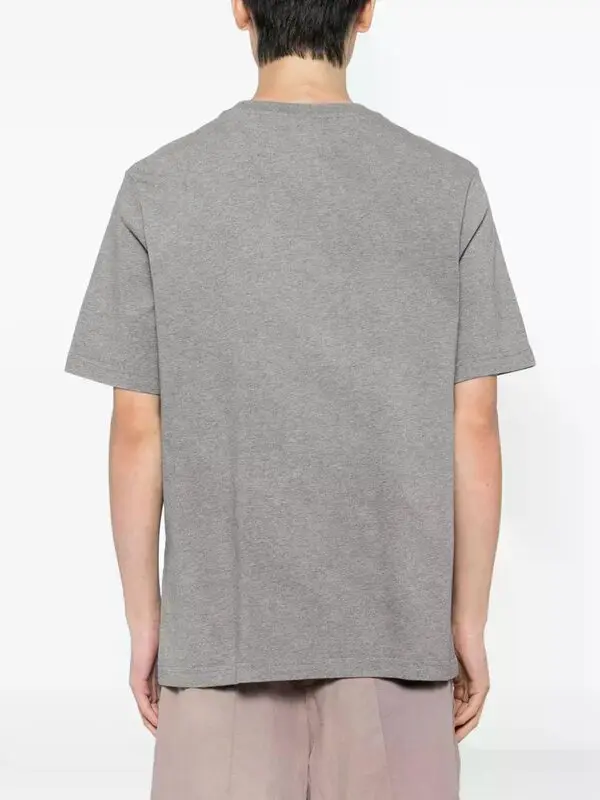 Maison Kitsuné Bold Fox Head Patch T-shirt - Grey