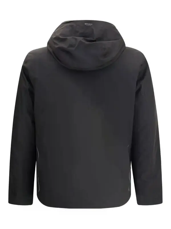 Woolrich Hooded Zip-front Jacket - Black