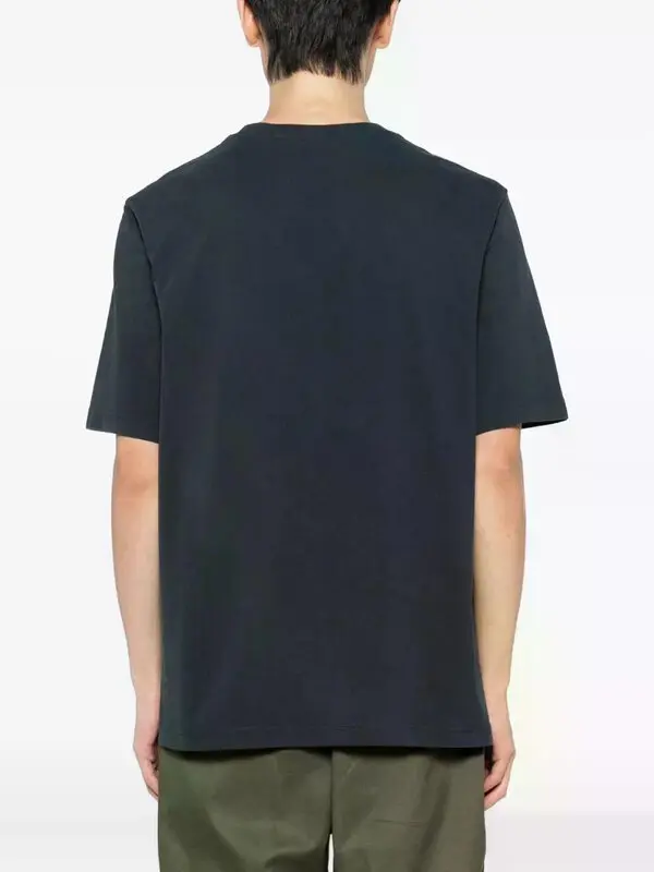Maison Kitsuné Fox Head Cotton T-shirt - Blue