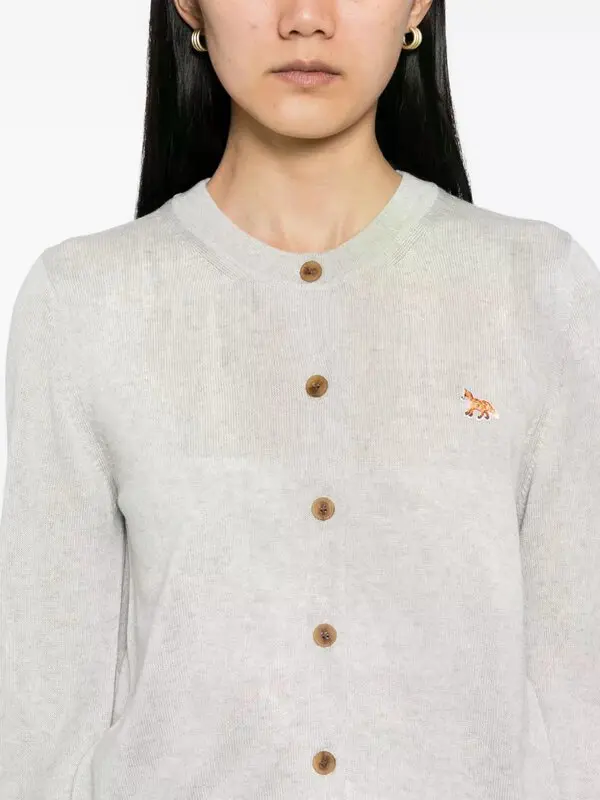 Maison Kitsuné Baby Fox Patch Cardigan
