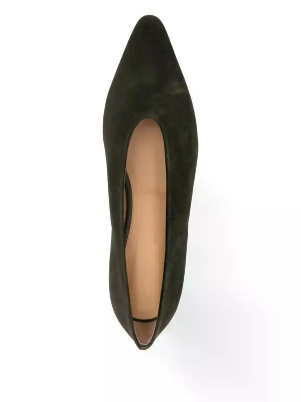 Dear Frances Topo Suede Pumps