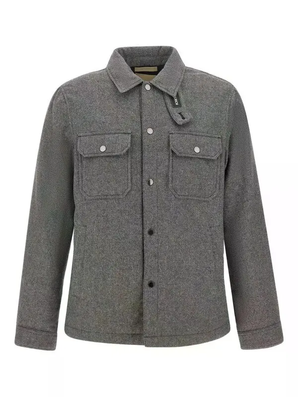 Woolrich Herringbone Chest-pocket Jacket