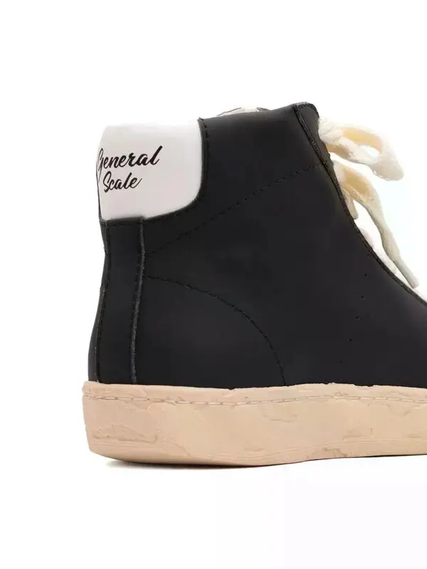 GENERAL SCALE. General Scale High-top Sneakers - Black