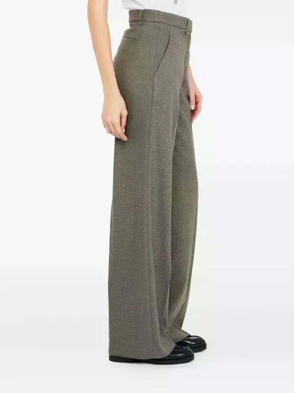 Liu Jo Chevron Pleat Trousers