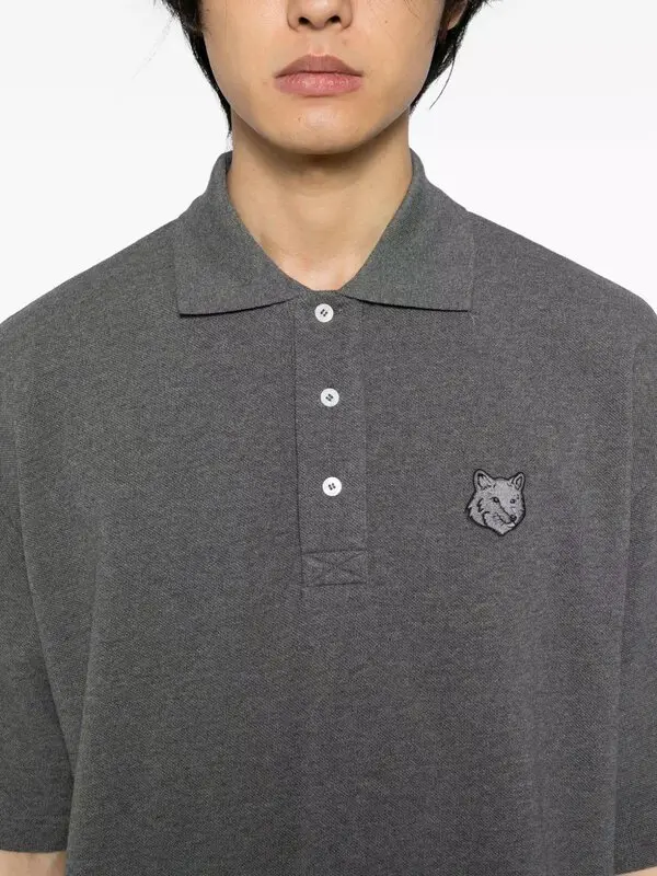 Maison Kitsuné Bold Fox Head Patch Polo