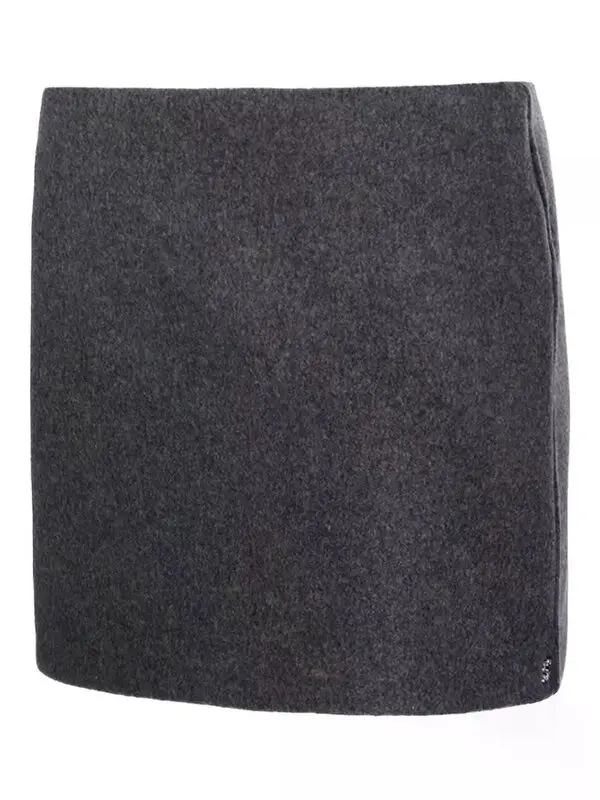 Sportmax Darted Wool Skirt