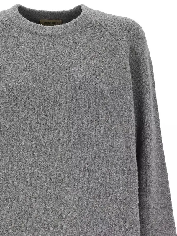 Woolrich Raglan-sleeve Wool Sweater
