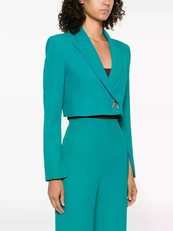 Patrizia Pepe Bee-embellished Cropped Jacket