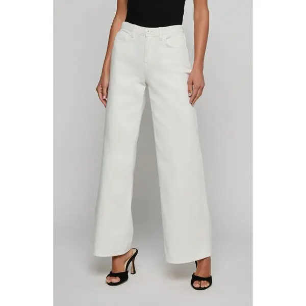 L'Agence Alicent High-waist Wide-leg Jeans