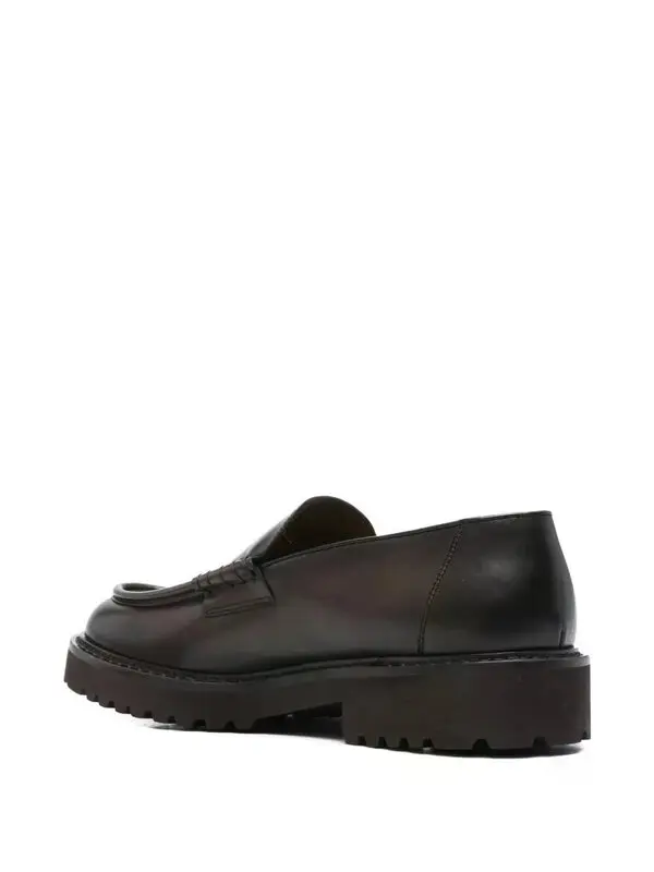 DOUCAL'S Penny Leather Loafers