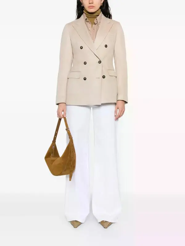 Tagliatore Buttoned Double-breasted Jacket - Neutrals