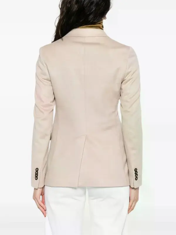 Tagliatore Buttoned Double-breasted Jacket - Neutrals