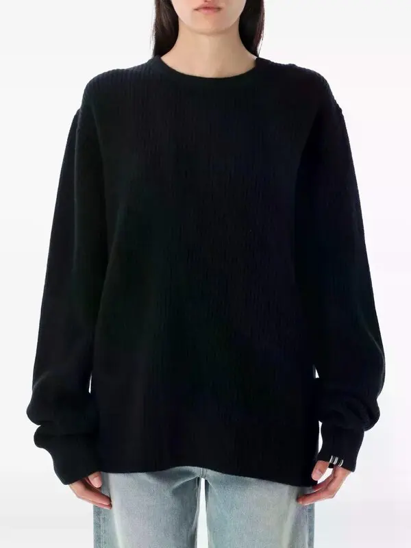 Extreme Cashmere Ribbed-knit Sweater