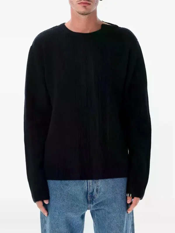 Extreme Cashmere Ribbed-knit Sweater