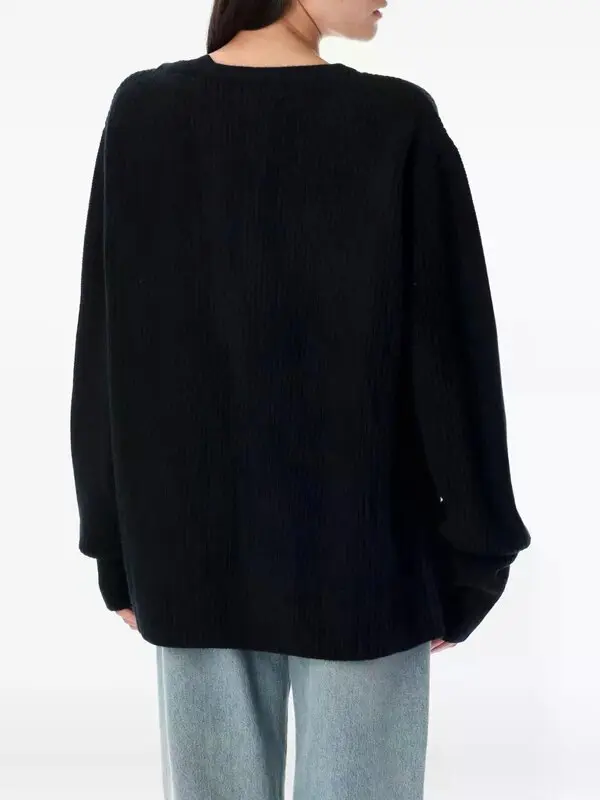 Extreme Cashmere Ribbed-knit Sweater