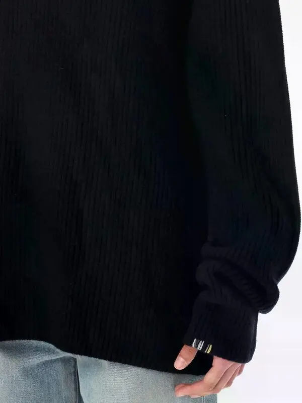 Extreme Cashmere Ribbed-knit Sweater