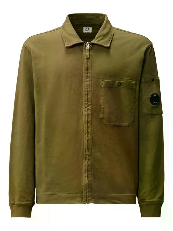 C.P. COMPANY Zip-pocket Cotton Overshirt
