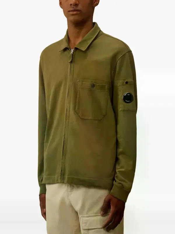 C.P. COMPANY Zip-pocket Cotton Overshirt