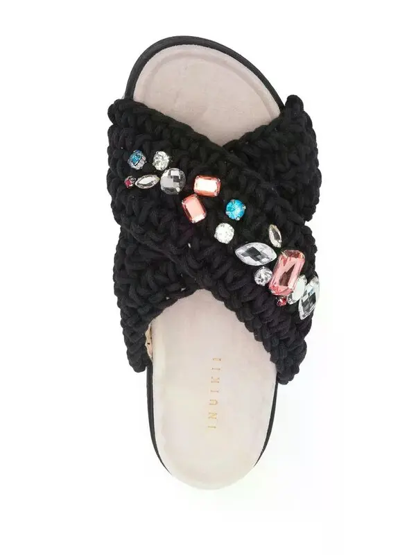 Inuikii 25mm Knitted-strap Sandals