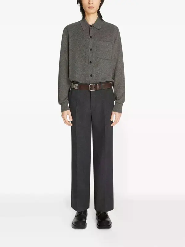 Dries Van Noten Leather Lace-up Derby Shoes