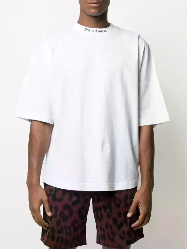 Palm Angels Logo-print Cotton T-shirt