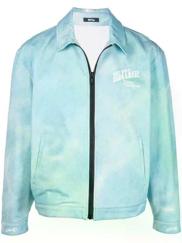 MSFTS Logo Print Lightweight Jacket