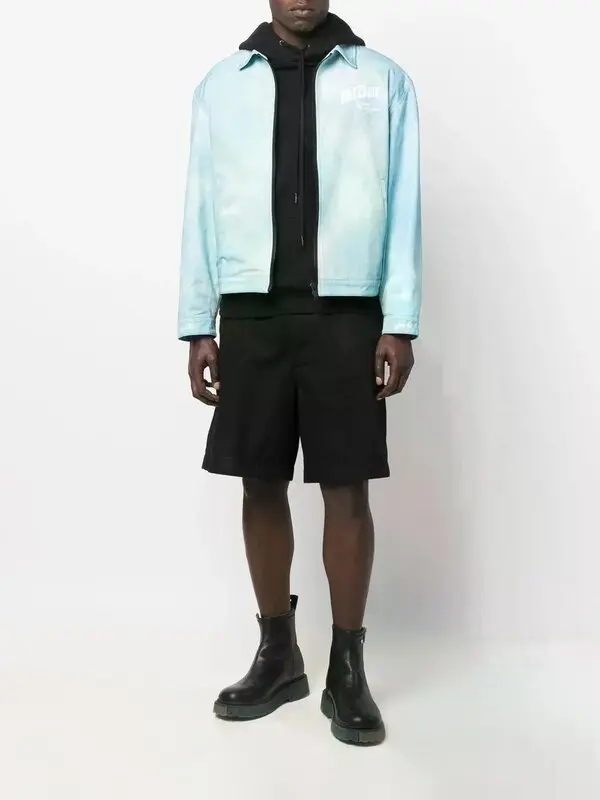 MSFTS Logo Print Lightweight Jacket