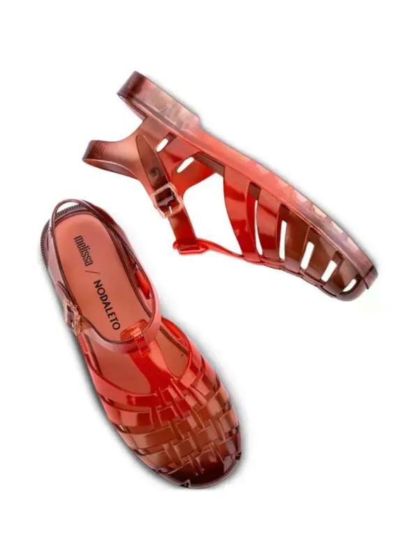 Melissa X Nodaleto Possession Sandals - Red