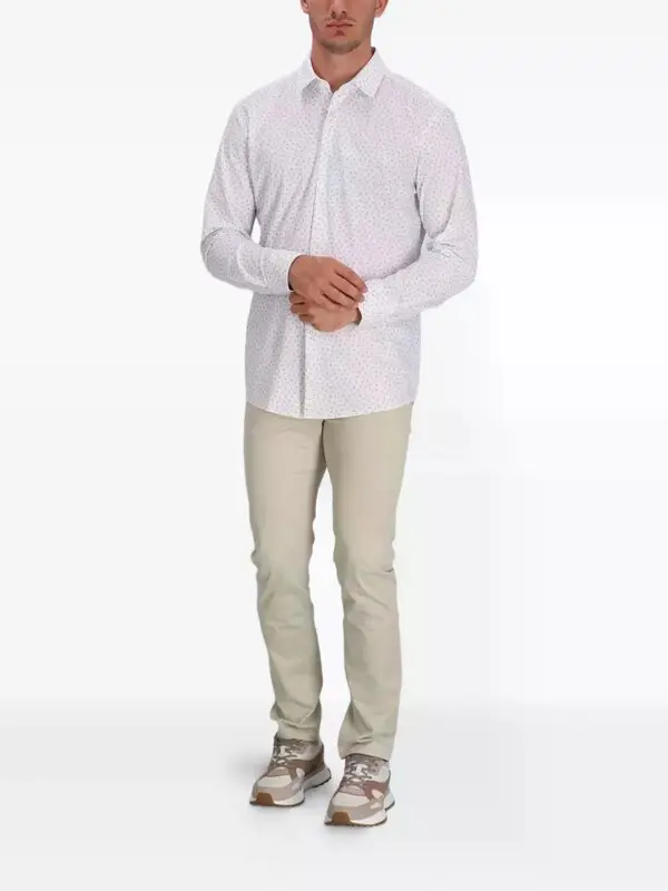 BOSS Long-sleeve Patterned Shirt