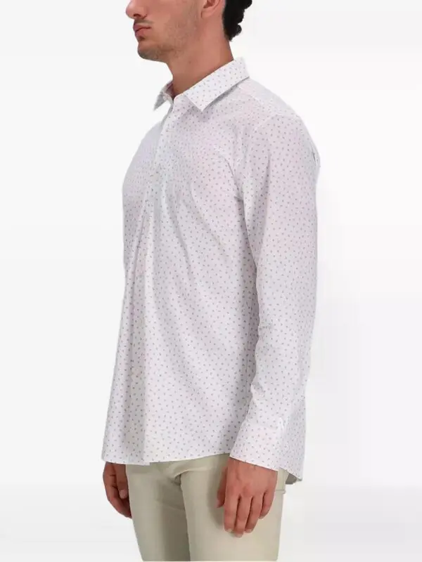 BOSS Long-sleeve Patterned Shirt
