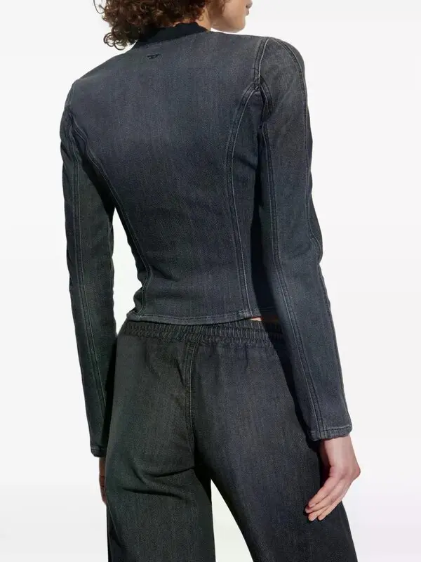 DIESEL® Zip-front Cropped Jacket