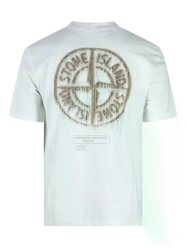 Stone Island Logo-print Cotton T-shirt