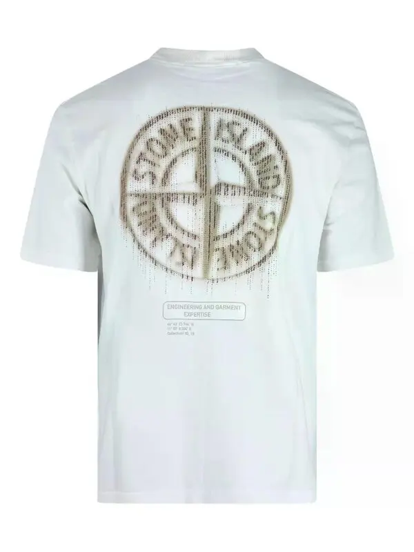 Stone Island Logo-print Cotton T-shirt