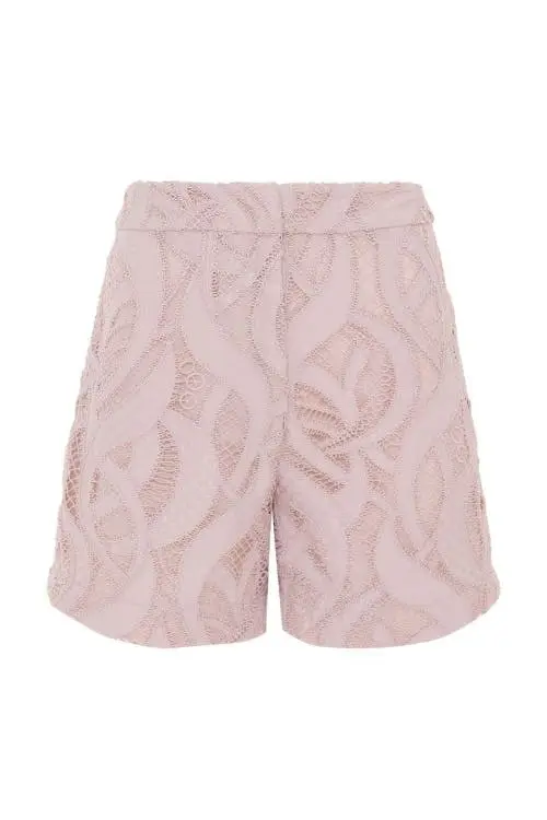 PatBO Aura Lace Shorts
