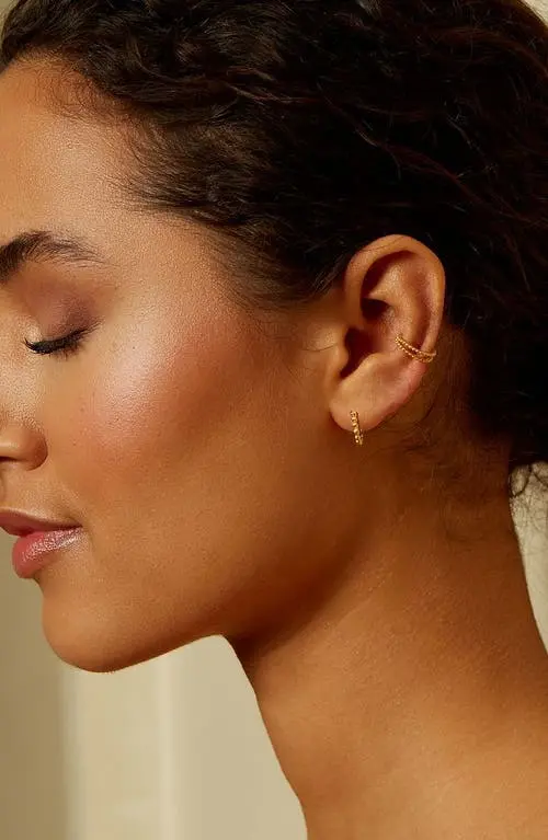 SATYA JEWELRY Ear Cuff Plated Brass