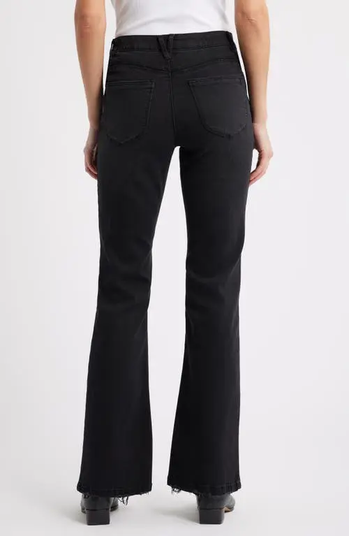 Wit & Wisdom High Waist Bootcut Jeans - Washed Black